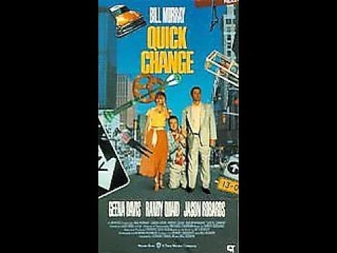 Opening to Quick Change (1990) 1991 VHS | VHS Openings Wiki | Fandom