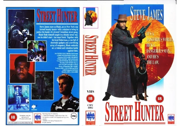 Opening to Street Hunter (1990) 1991 VHS (UK) (rental) | VHS Openings ...