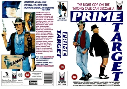 Opening to Prime Target (1991) 1992 VHS (UK) (rental) | VHS Openings ...