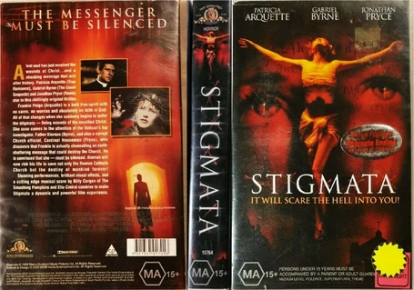 Opening and Closing to Stigmata (1999) 2000 VHS (Australia) | VHS ...