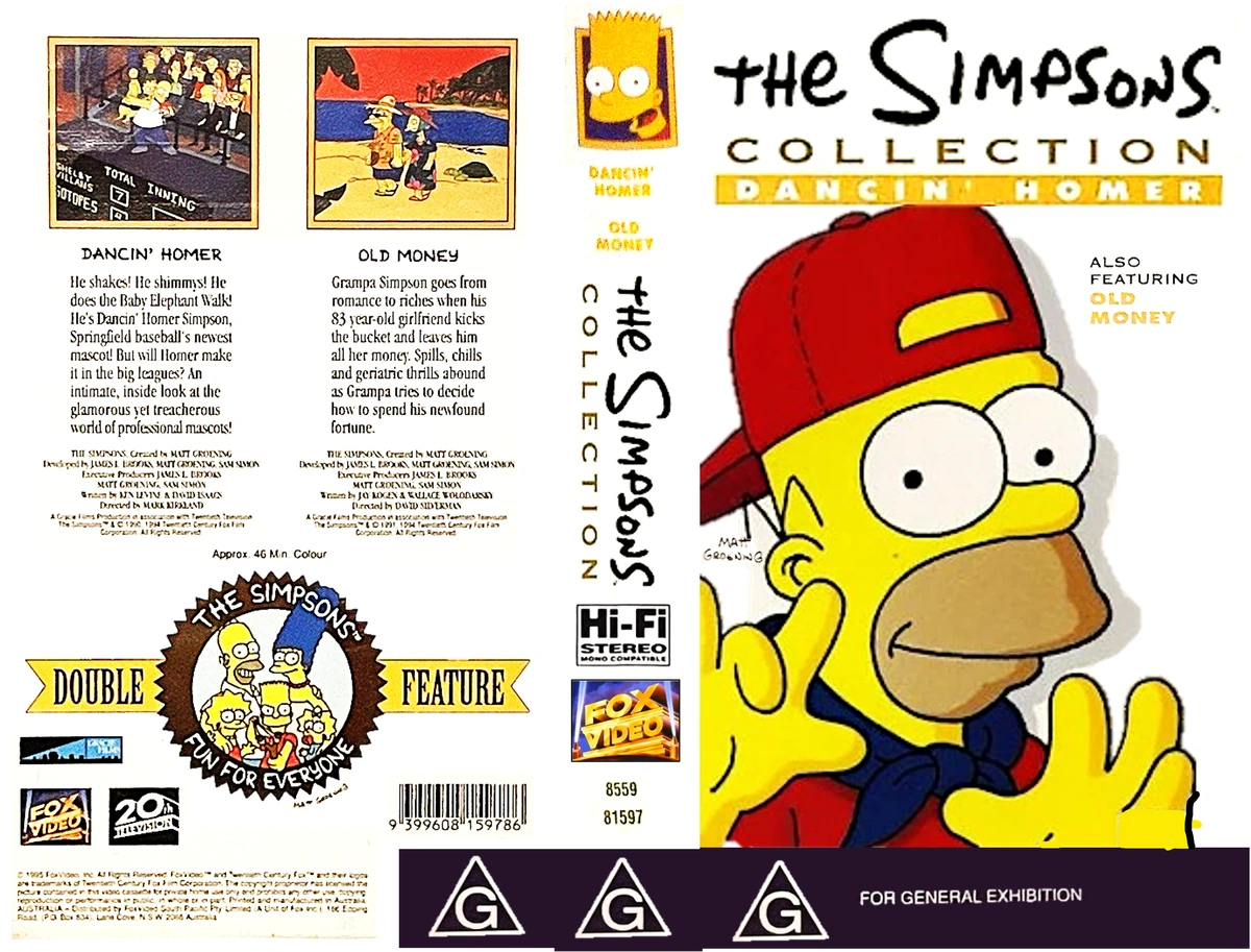 Opening and Closing to The Simpsons Collection: Dancin' Homer (1994 ...