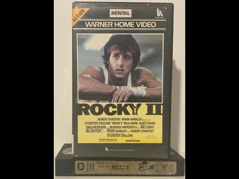 Opening and Closing to Rocky II (1979) 1982 VHS (Australia) | VHS ...
