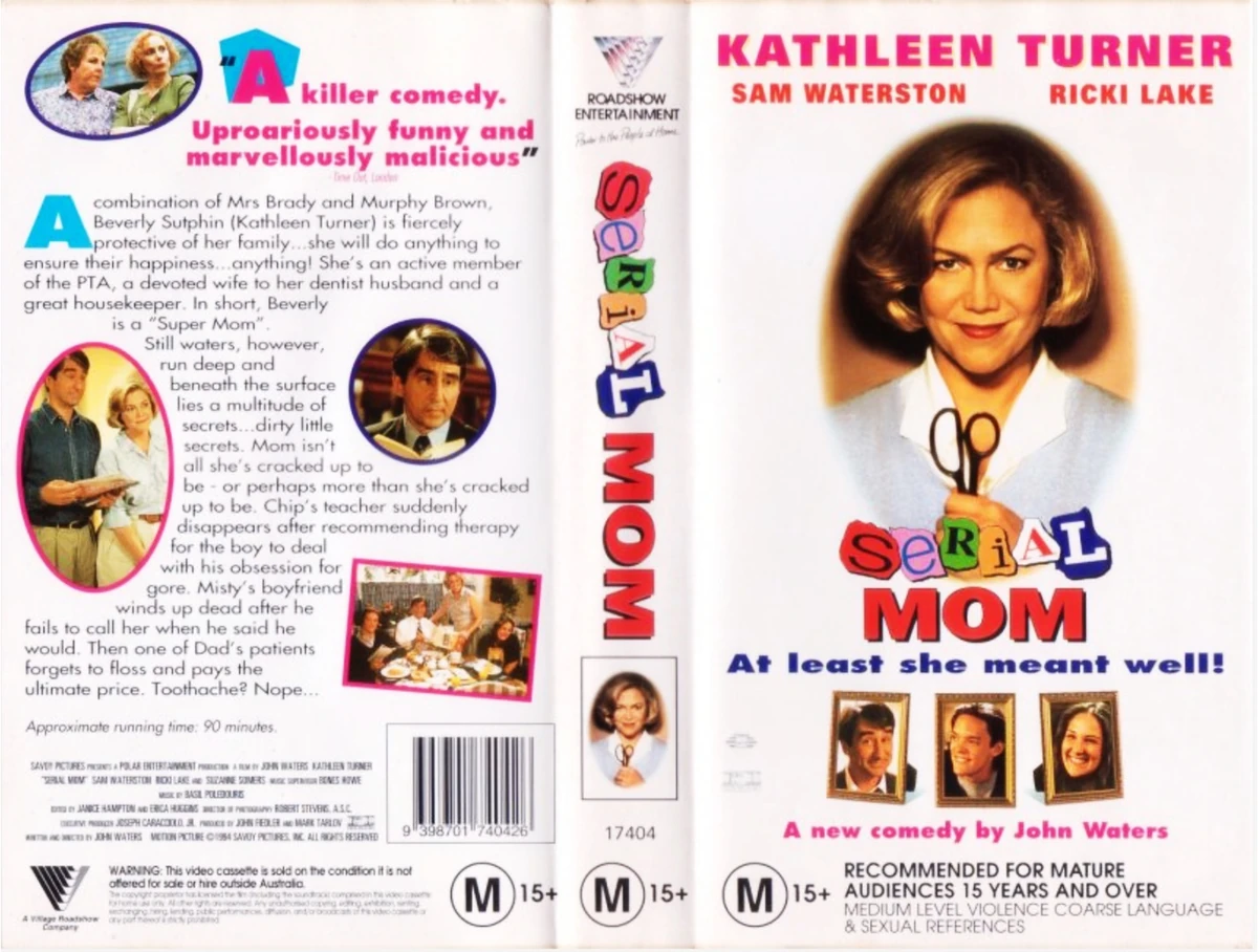 Opening and Closing to Serial Mom (1994) 1996 VHS (Australia) | VHS ...