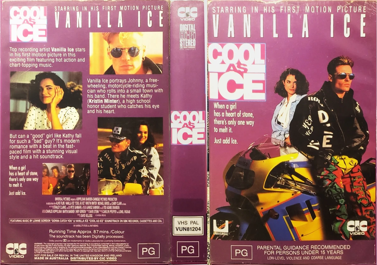 Opening & Closing to Cool as Ice (1991) 1992 VHS (Australia) | VHS ...