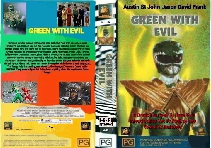 Opening & Closing To Green With Evil (1994) 1995 VHS Australia | VHS ...