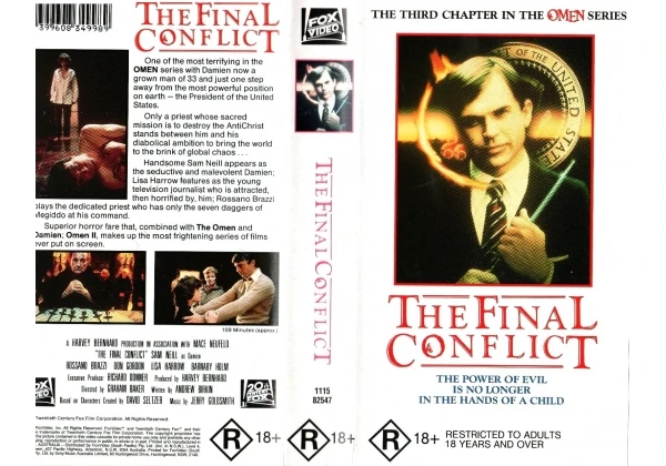 Opening and Closing to The Final Conflict (1981) 1992 VHS (Australia ...