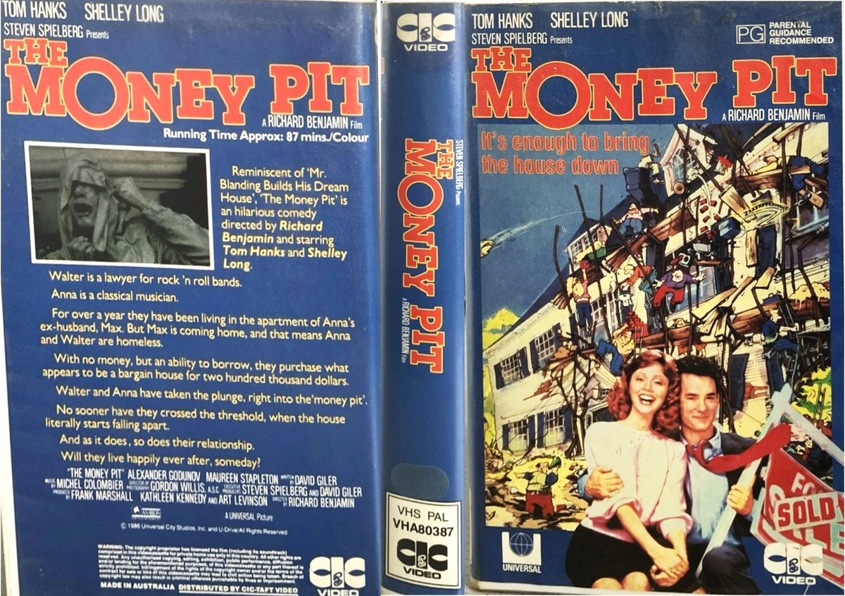 Opening and Closing to The Money Pit (1986) 1986 VHS (Australia) | VHS ...