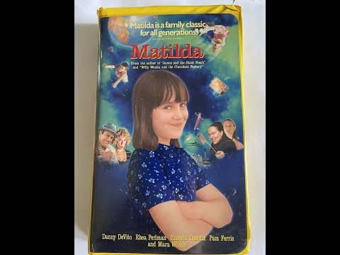 Opening to Matilda (1996) 1996 VHS | VHS Openings Wiki | Fandom
