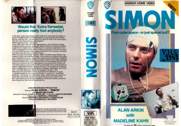 Opening and Closing to Simon (1980) 1987 VHS (Australia) | VHS Openings ...