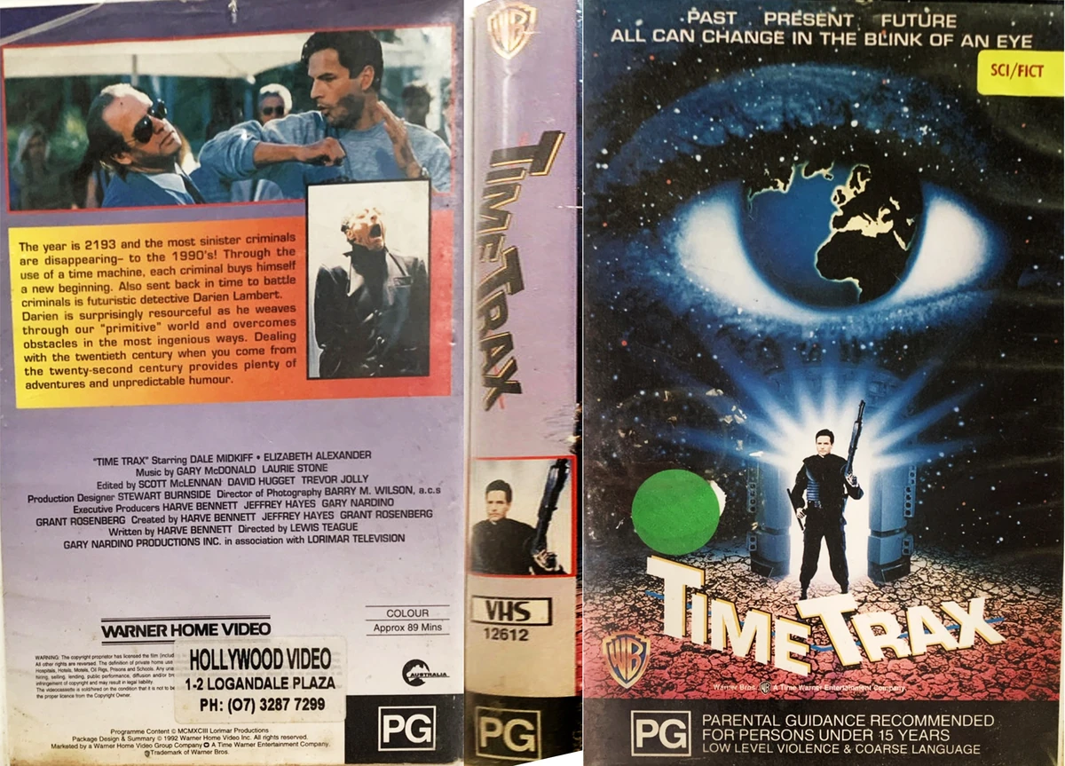 Opening and Closing to Time Trax (1993) 1993 VHS (Australia) | VHS ...