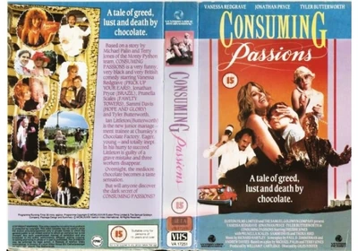 Opening to Consuming Passions (1988) 1989 VHS (UK) (rental) | VHS ...