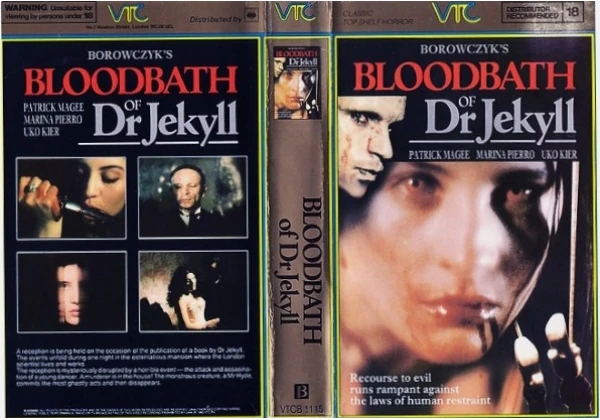 Opening to Bloodbath of Dr. Jekyll (1981) 1984 VHS (UK) | VHS Openings ...