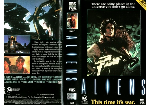 Opening and Closing to Aliens (1986) 1987 VHS (Australia) | VHS ...
