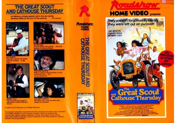 Opening and Closing to The Great Scout & Cathouse Thursday (1976) 1984 ...