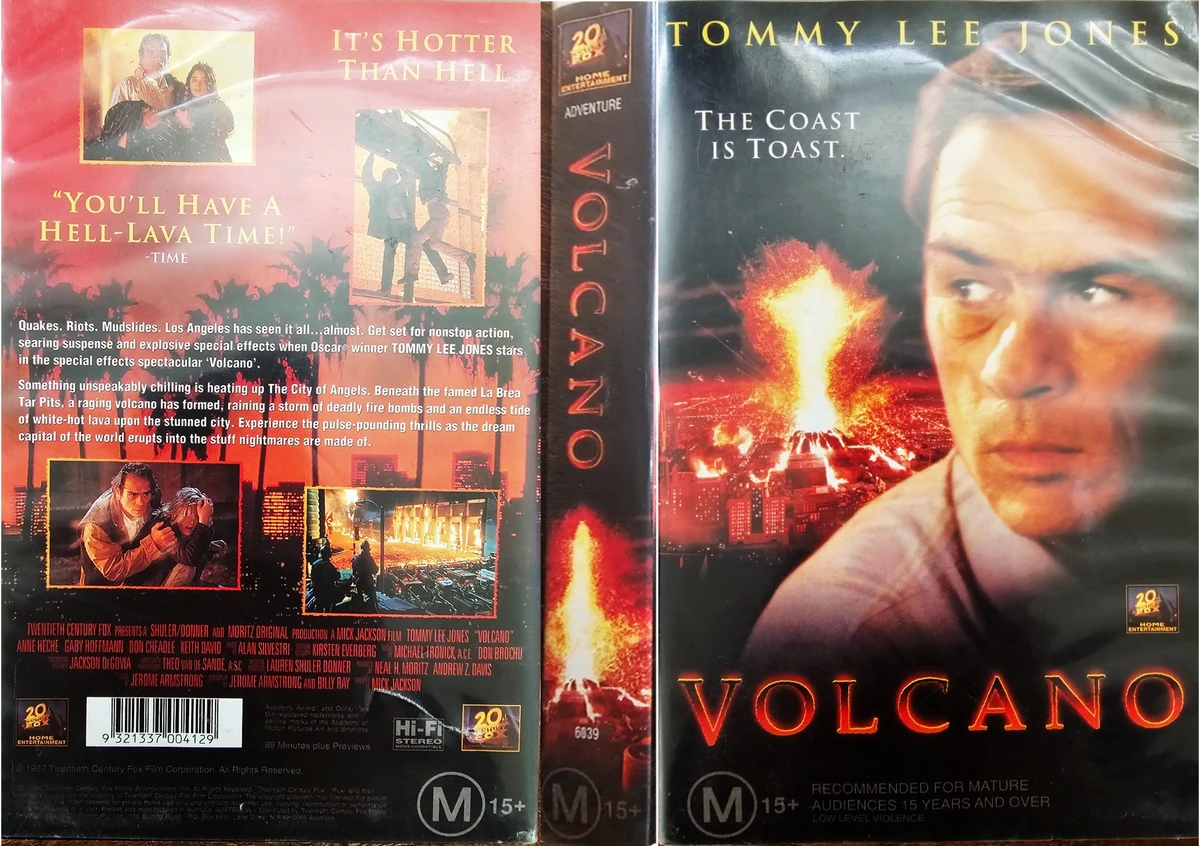 Opening and Closing to Volcano (1997) 1997 VHS (Australia) | VHS ...