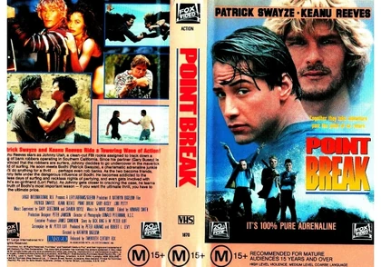 Opening and Closing to Point Break (1991) 1992 VHS (Australia) | VHS ...