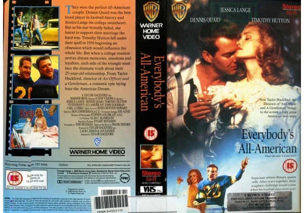 Opening & Closing to Everybody's All American (1988) 1990 VHS (UK ...