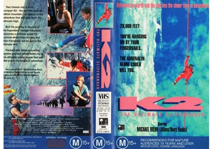 Opening and Closing to K2: The Ultimate Cliffhanger (1991) 1992 VHS ...