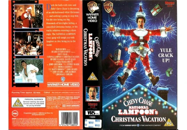 Opening to National Lampoon's Christmas Vacation (1989) 1990 VHS (UK ...