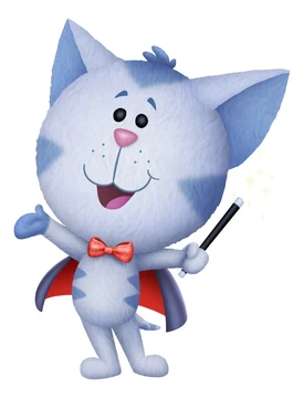 blues clues how to draw a kitten ears picture