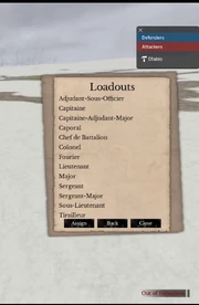 Loadouts | Victoria aut Mors Wiki | Fandom