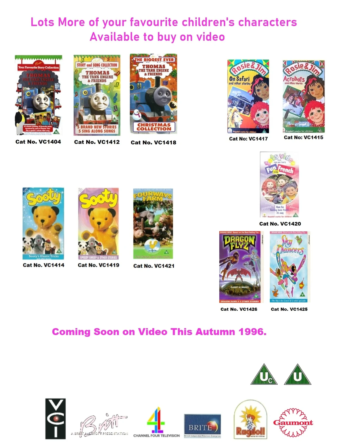 The VCI children's trailer from 1996 | Video Collection International ...