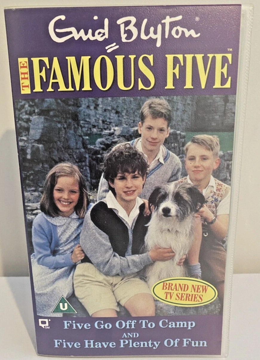 The Famous Five - Five Go Off to Camp and Five Have Plenty of Fun ...