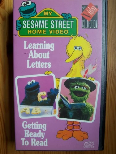 Sesame Street Learning About Letters Vhs