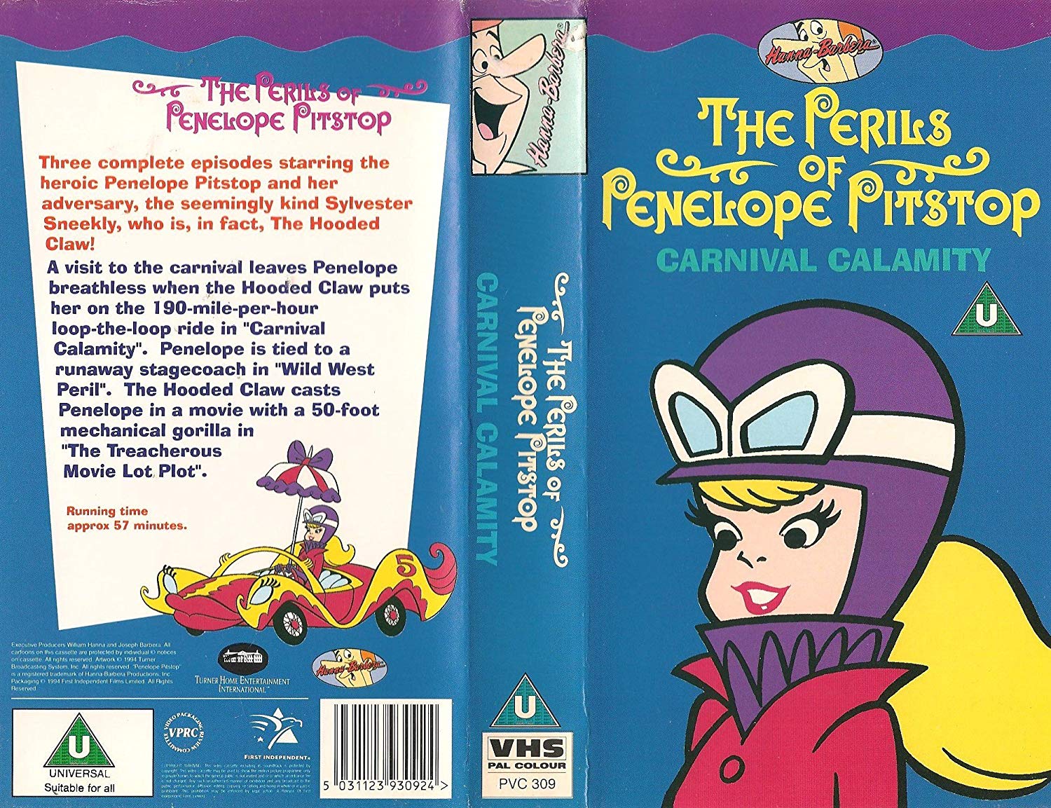 The Perils Of Penelope Pitstop Carnival Calamity Video Collection