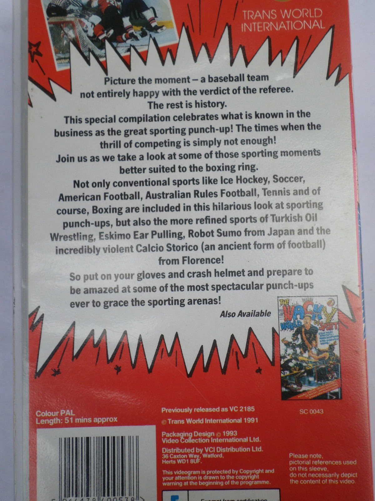 Great Sporting Punch-Ups | Video Collection International Wikia | Fandom