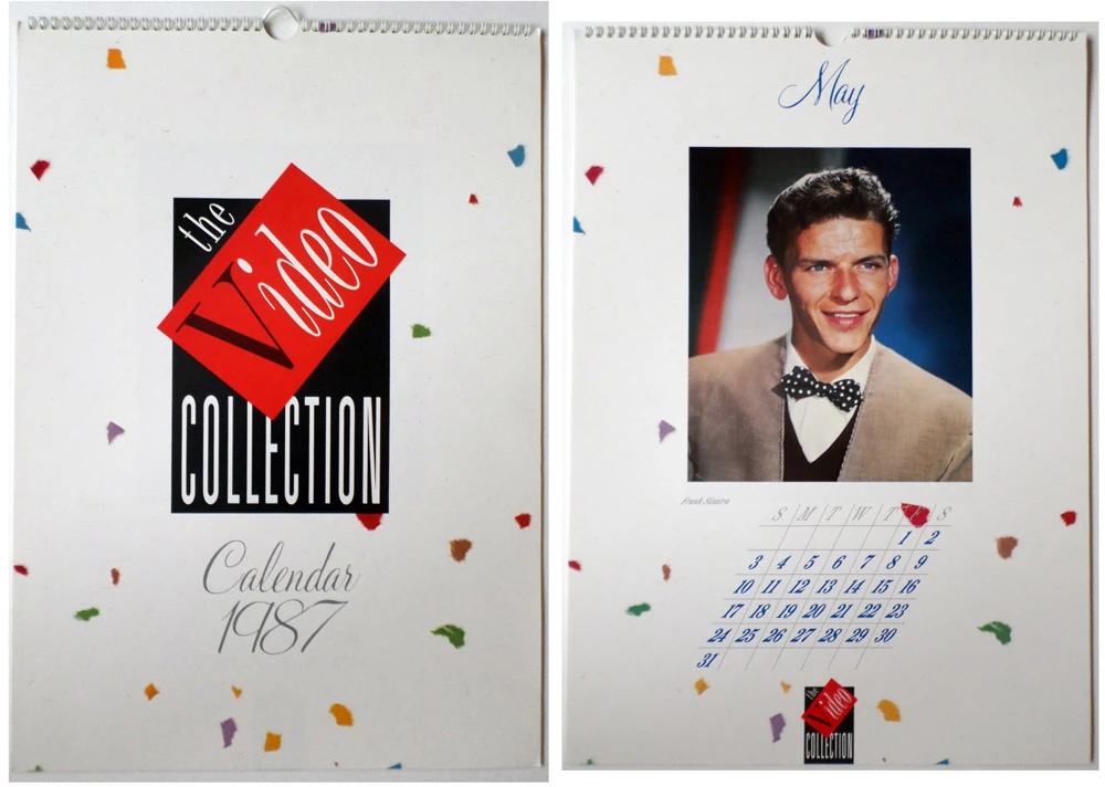 The Video Collection - Calendar 1987 | Video Collection International ...
