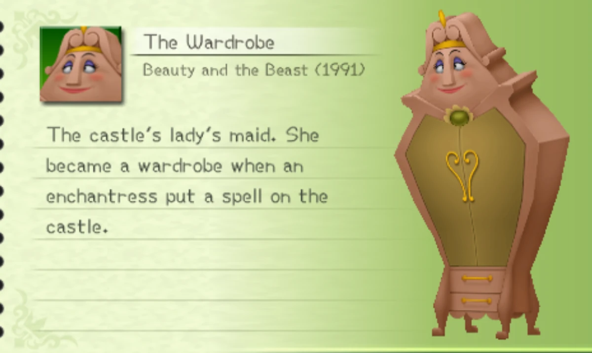 Wardrobe | Video game characters Wikia | Fandom