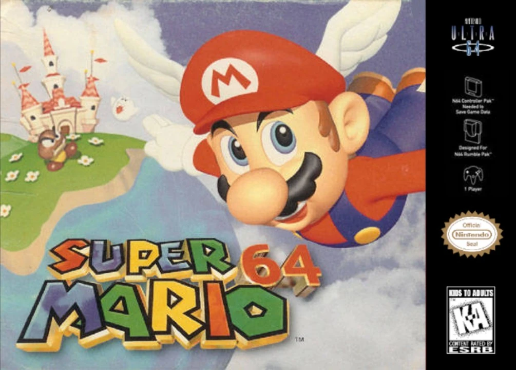 Super Mario 64 (1995) | Video Game Time Wiki | Fandom