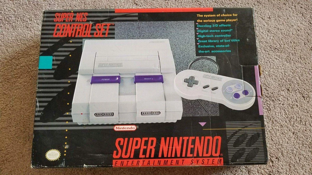 Super Nintendo Entertainment System (1991-1999) | Video Game Time Wiki ...