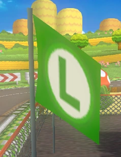 Flag of Luigi Circuit | Video Game Vexillology Wiki | Fandom