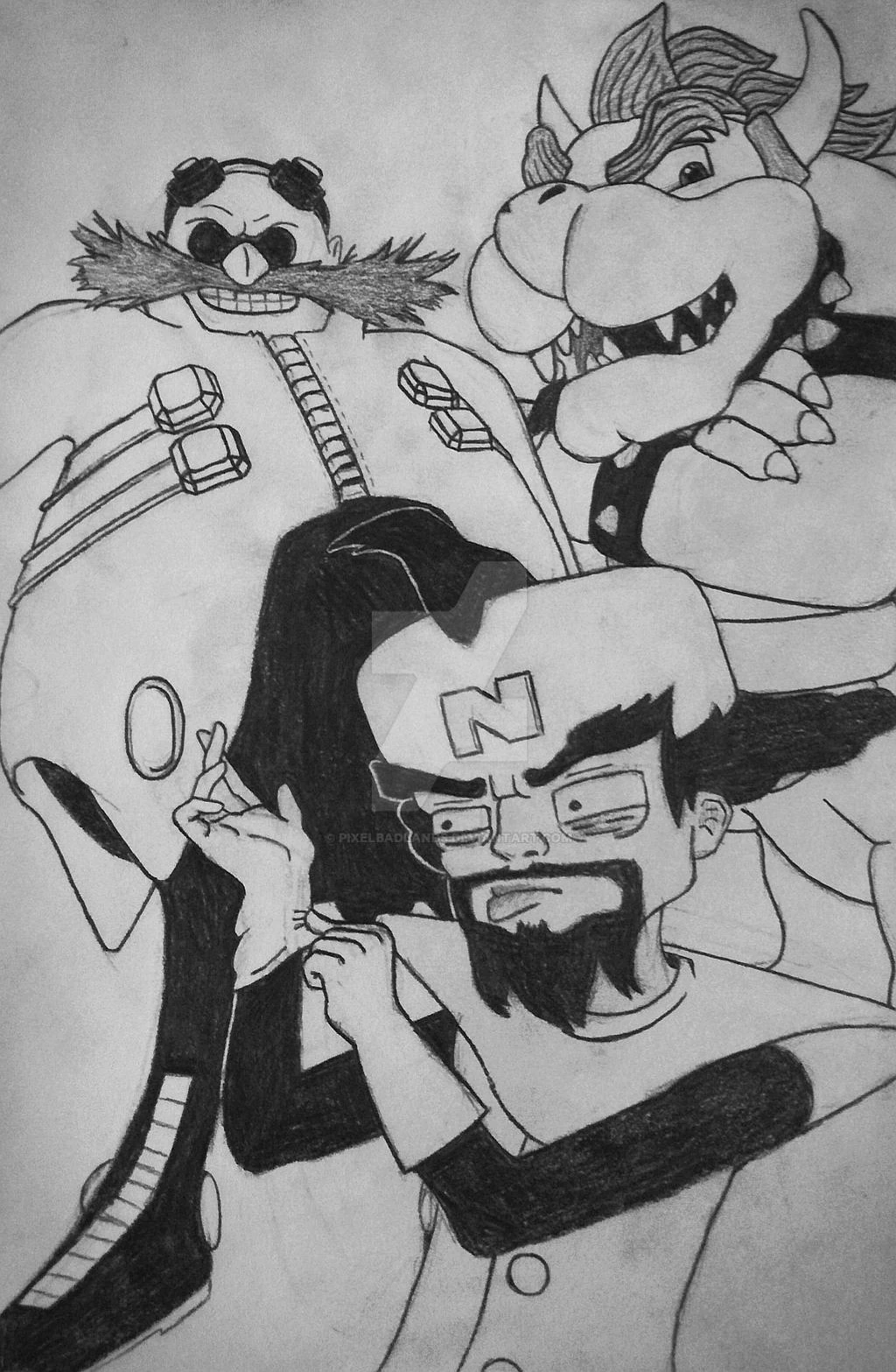 Doodles & Sketches Villains Games | Video Game Villains Wiki | Fandom