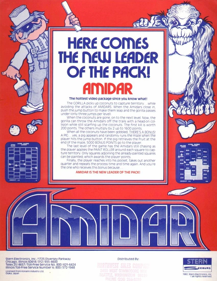 Amidar | Video Game Wiki | Fandom