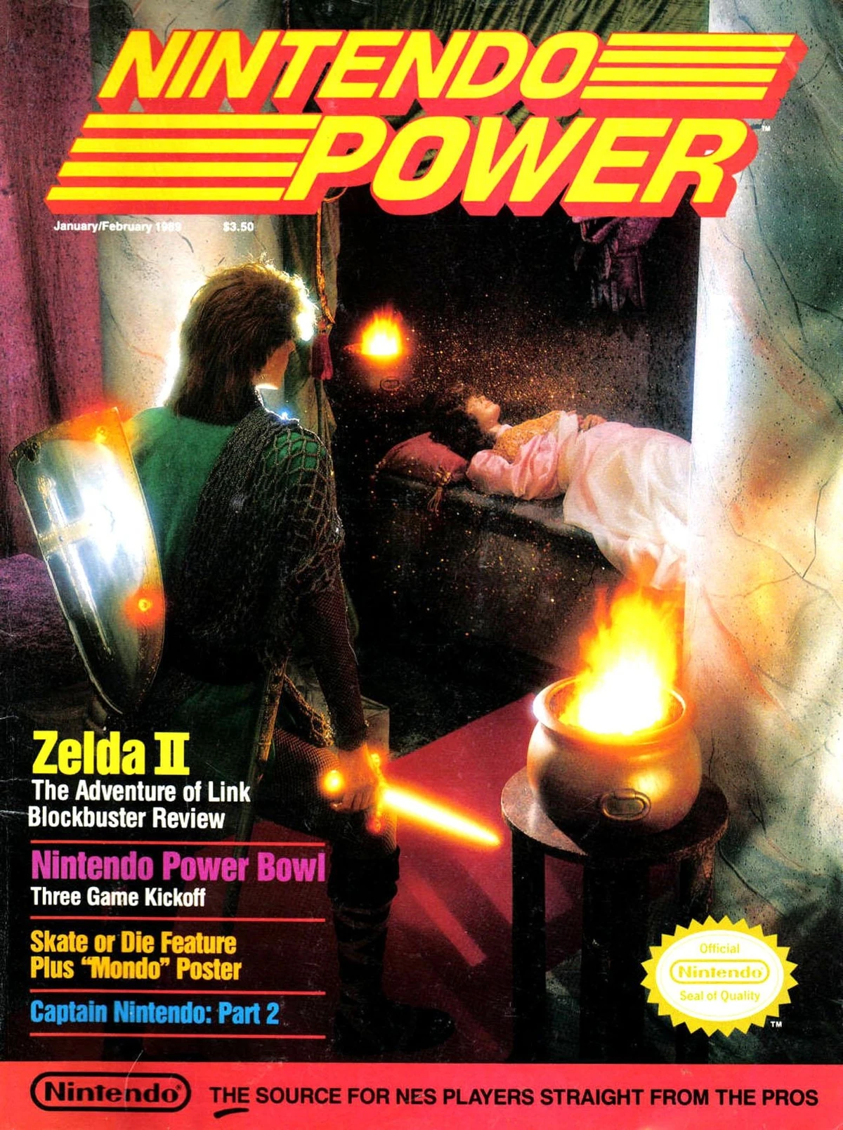 Nintendo Power 4: Zelda II: The Adventure of Link | Video Game Wiki ...