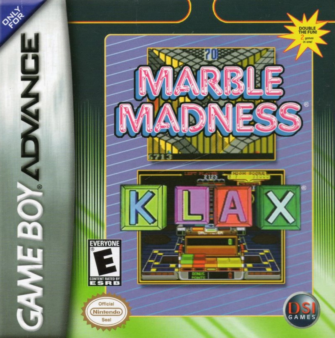 2 Games in One: Marble Madness and Klax | Video Game Wiki | Fandom