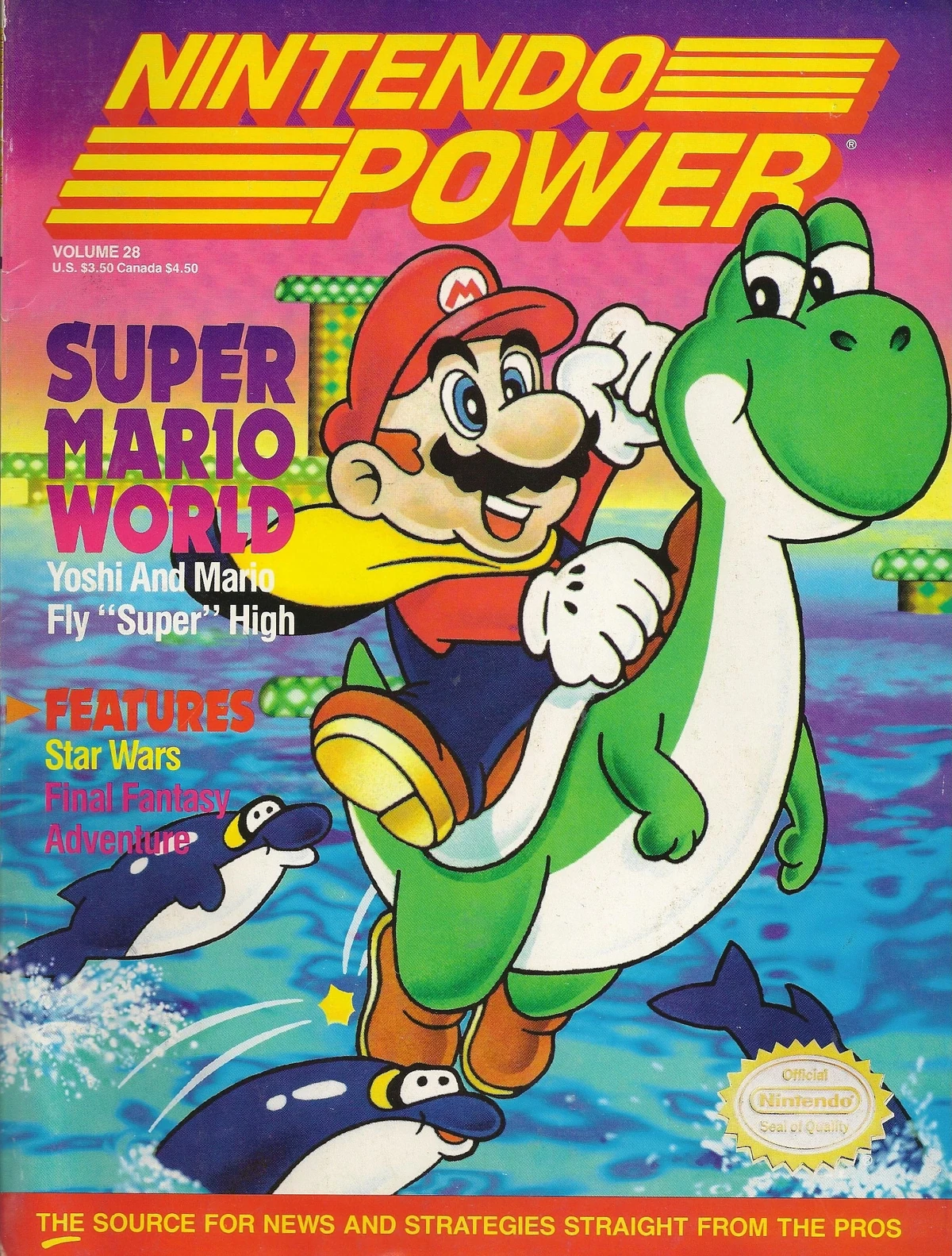 Nintendo Power 28: Super Mario World | Video Game Wiki | Fandom