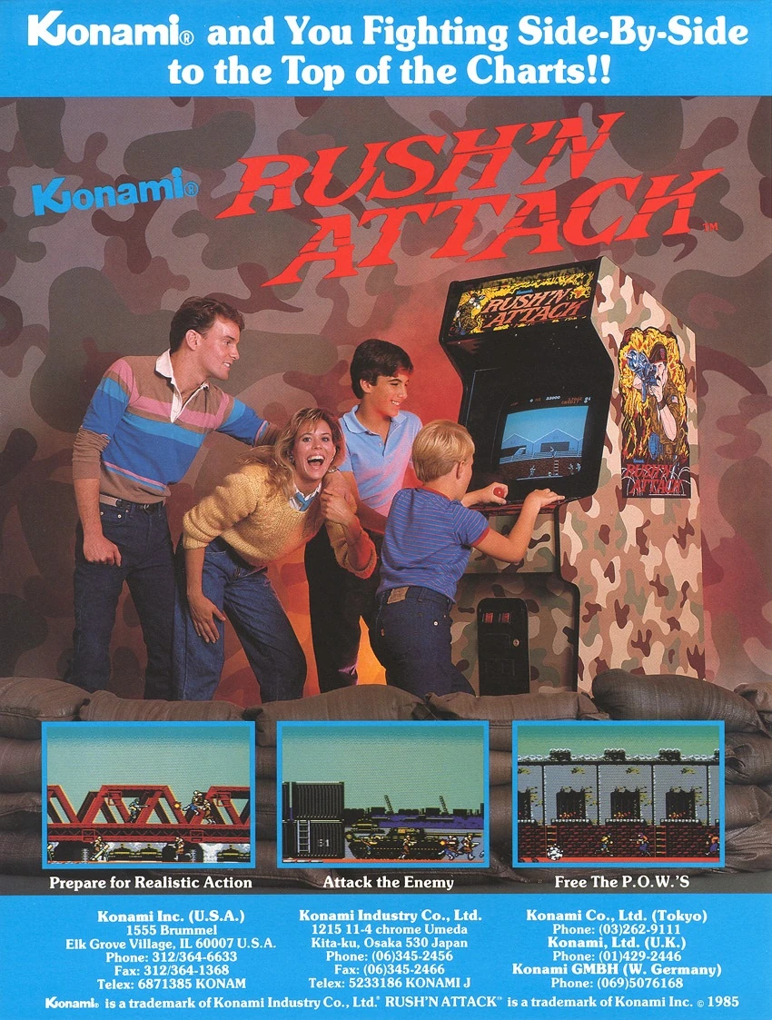 Rush 'n Attack | Video Game Wiki | Fandom