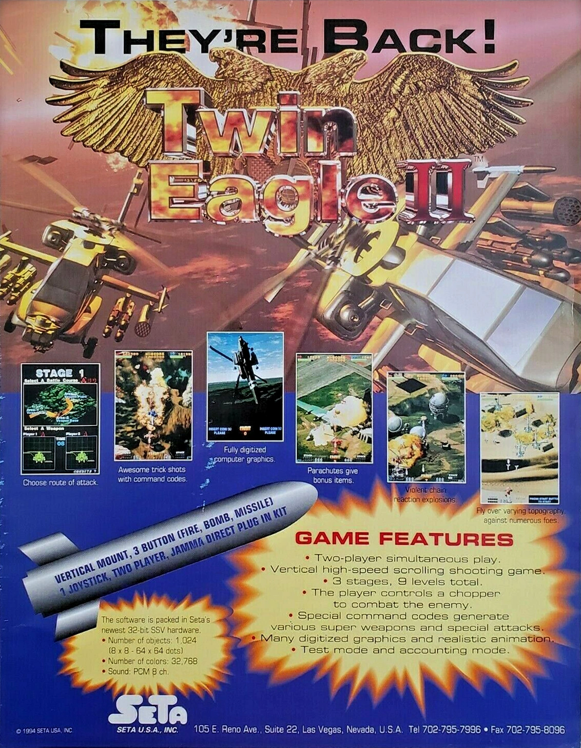 Twin Eagle II | Video Game Wiki | Fandom