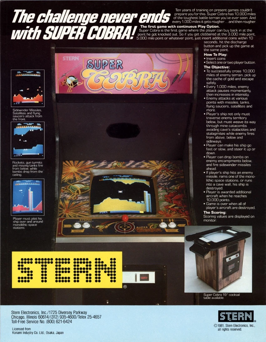 Super Cobra | Video Game Wiki | Fandom