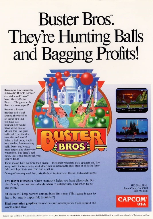 Buster Bros. | Video Game Wiki | Fandom