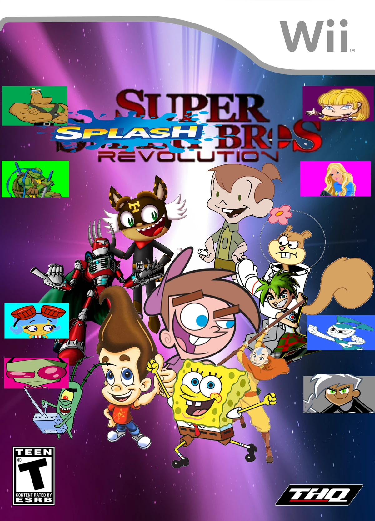 Nicktoons Super Splash Bros. Revolution | Video Game Fanon Wiki | Fandom