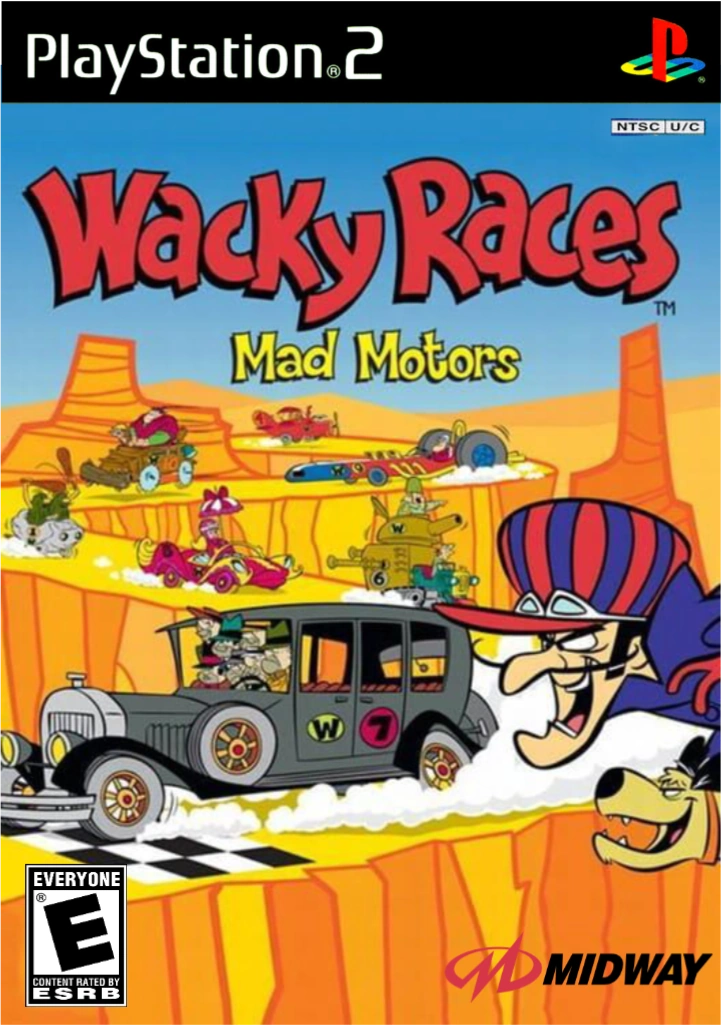 Wacky Races: Mad Motors (Midway Games version) | Video Game Fanon Wiki ...