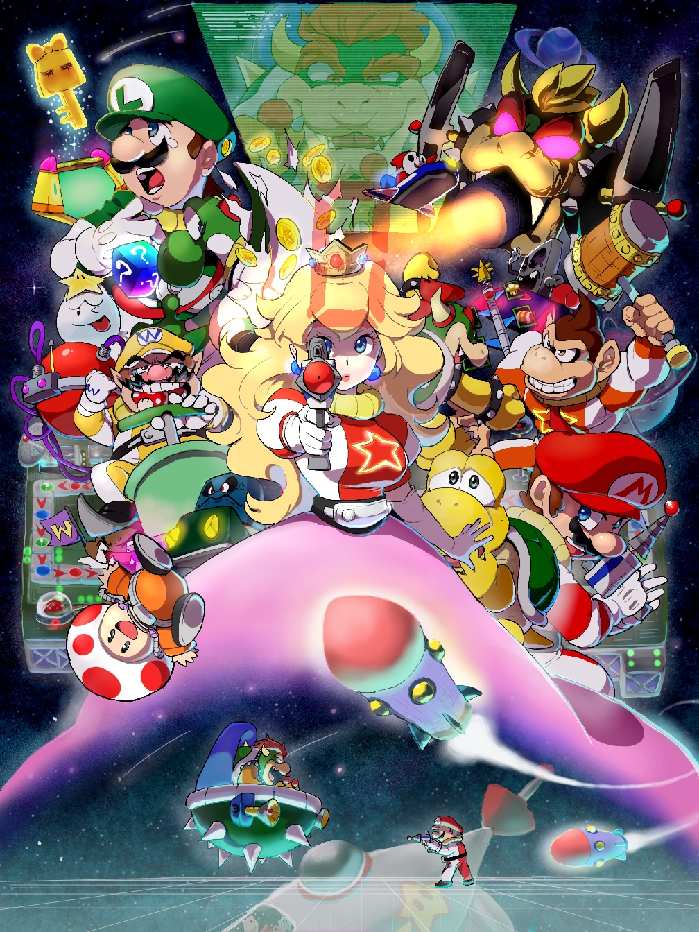 Super Mario Space Rangers | Video Game Fanon Wiki | Fandom