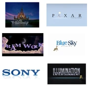 Disney Pixar Dreamworks Blue Sky Sony Illumination characters crossover ...