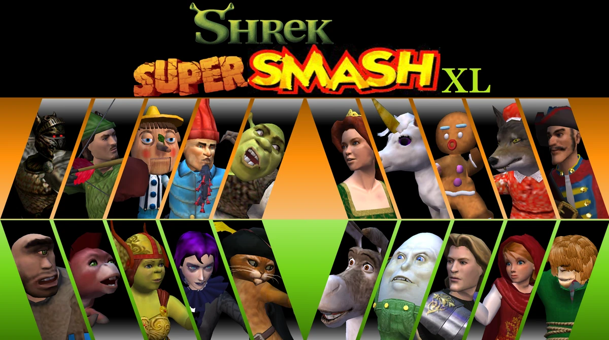 Shrek Super Smash XL | Video Game Fanon Wiki | Fandom
