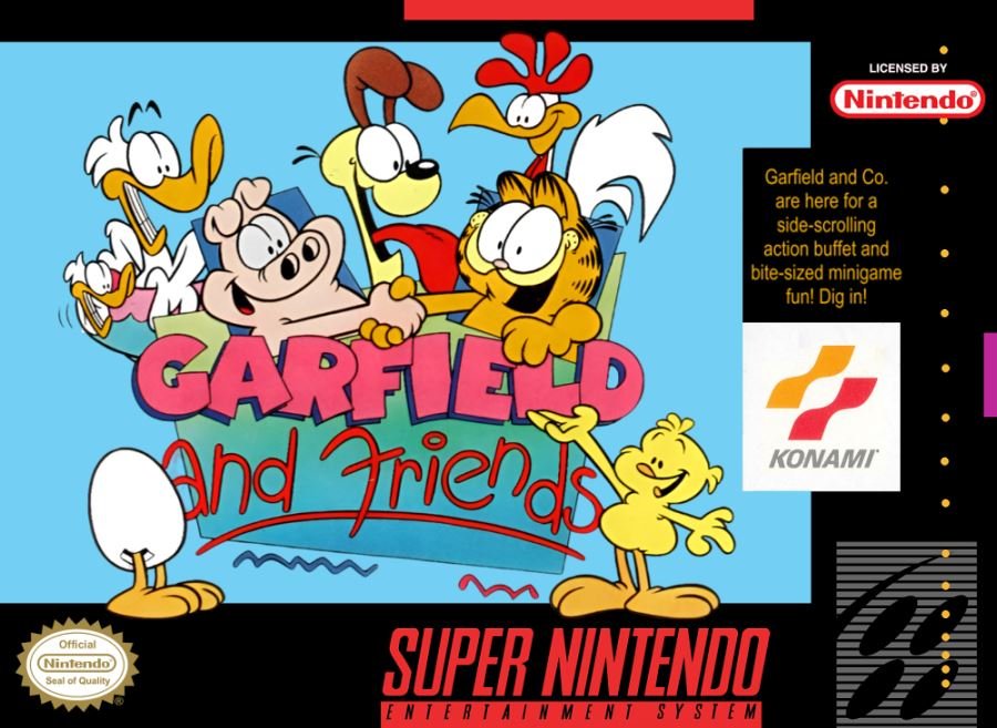 Garfield and Friends (video game) | Video Game Fanon Wiki | Fandom